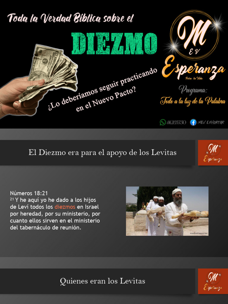 El Diezmo | PDF | Diezmo | Sacerdote