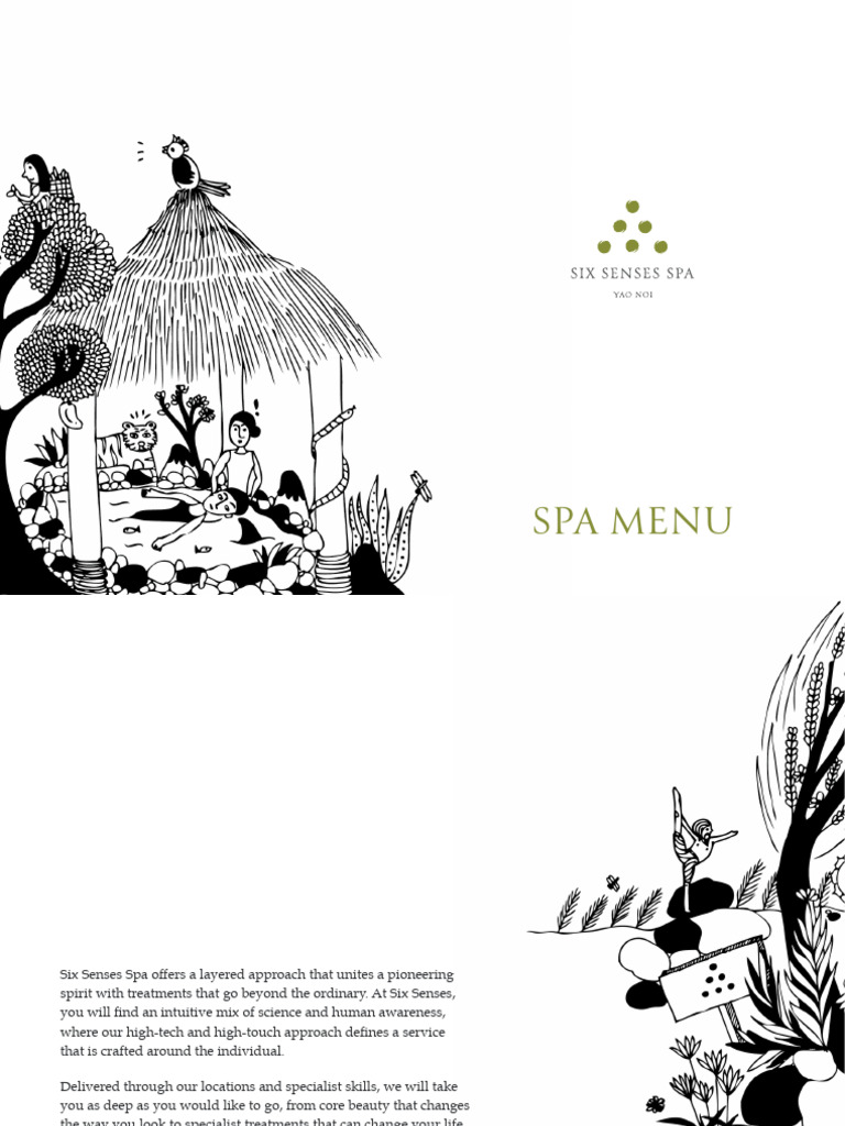 Six_Senses_Yao_Noi_Spa_Menu | PDF | Massage | Meditation
