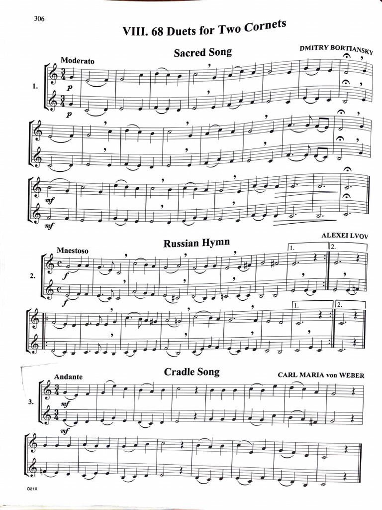 ARBAN 306 - Duets | PDF