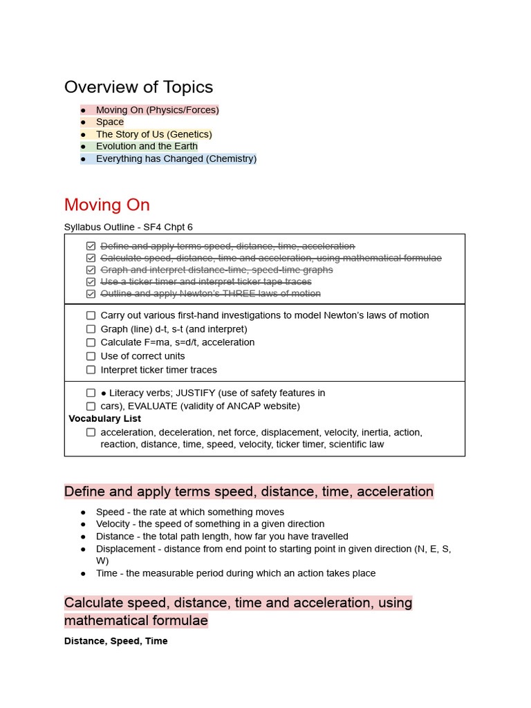 Science Year 10 Course Notes | PDF | Ion | Ploidy