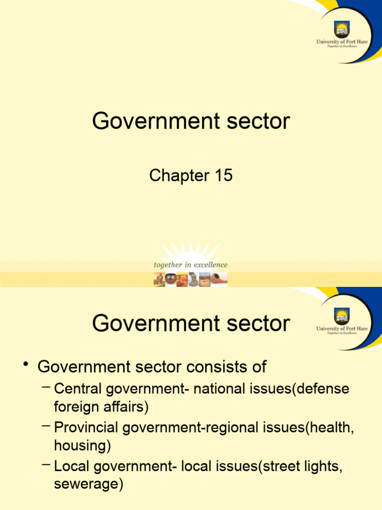 Government Sector | PDF | Taxes | Government Spending