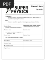 Physics Notes PMT | PDF | Acceleration | Force