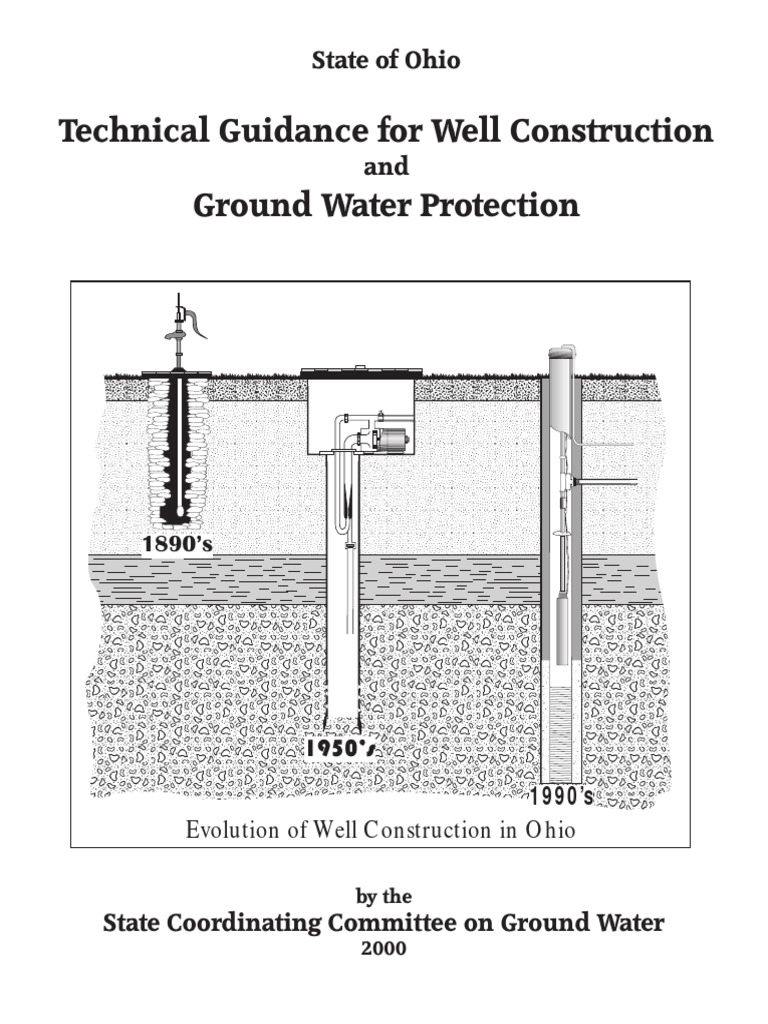 Technical Guidance For Well Construction and Ground Water Protection ...