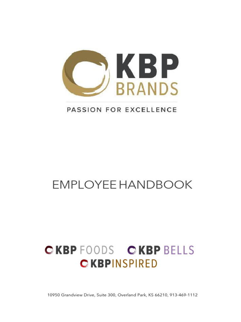 KBP Handbook - Rev May 2023 | PDF | Sexual Harassment | Overtime