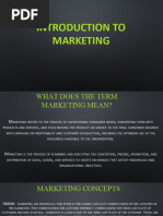 Flashback Notes// Class Xi // Marketing Chapter 1-Introduction To ...