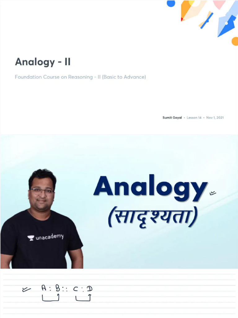 14) Analogy - II - With - Anno | PDF
