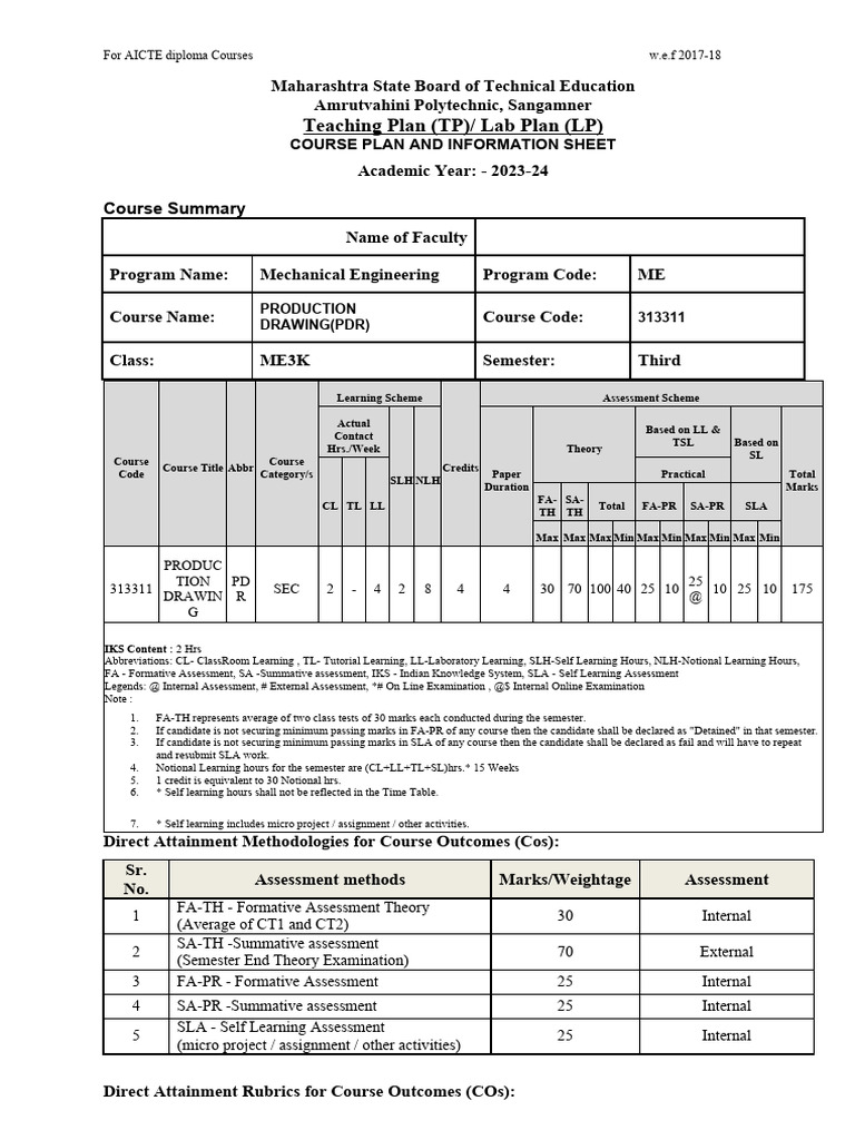 MWM 23-24 New Teaching Plan | PDF | Behavior Modification | Learning