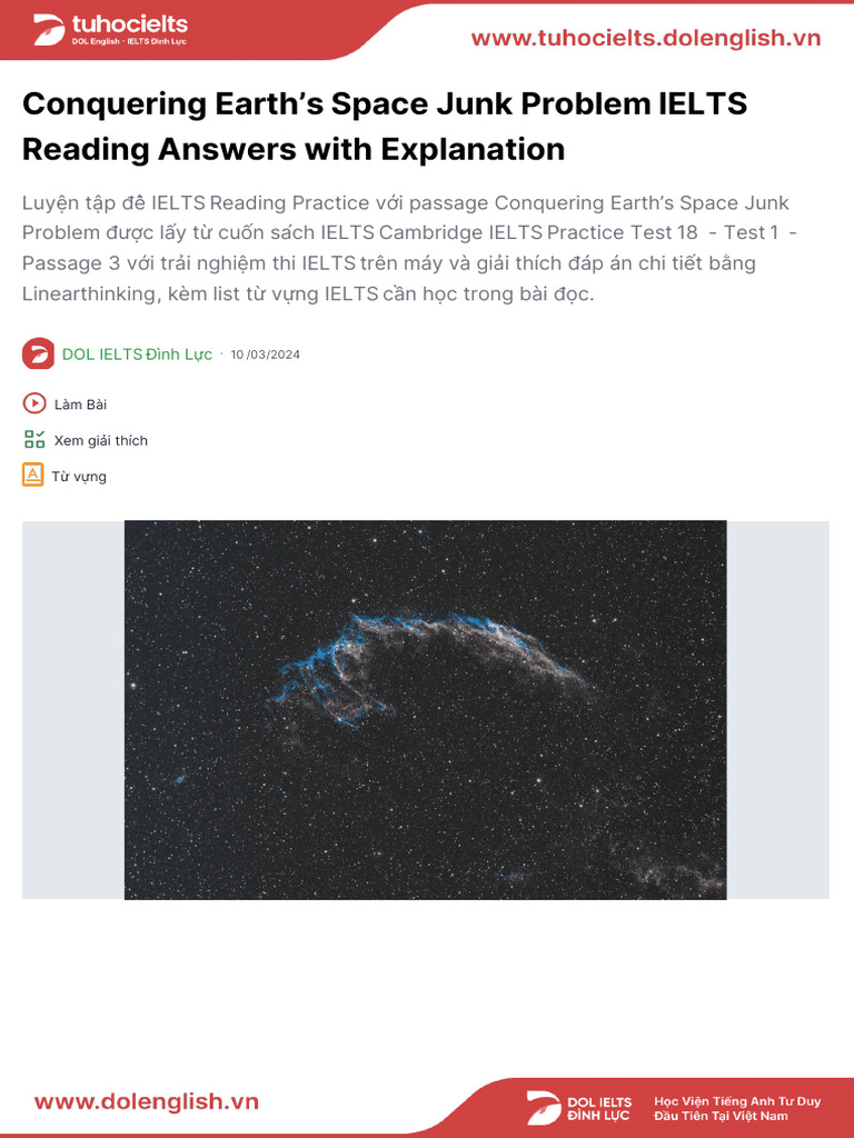 Conquering Earth's Space Junk Problem | PDF | Space Debris | Satellite