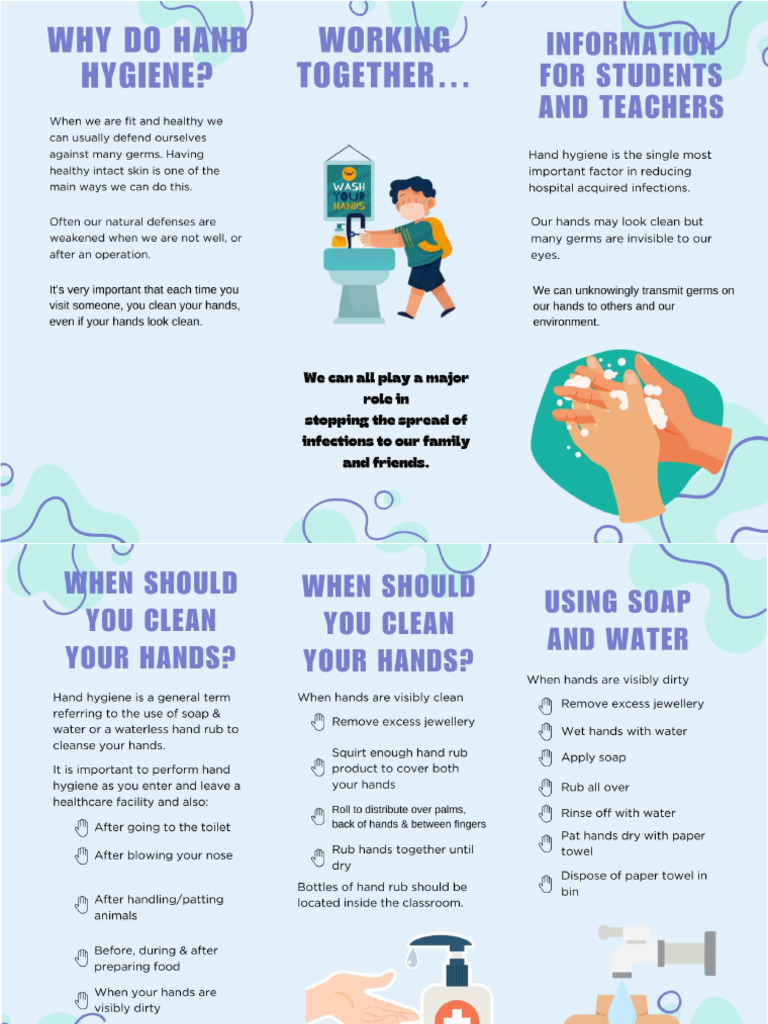 Handwashing Brochure | PDF