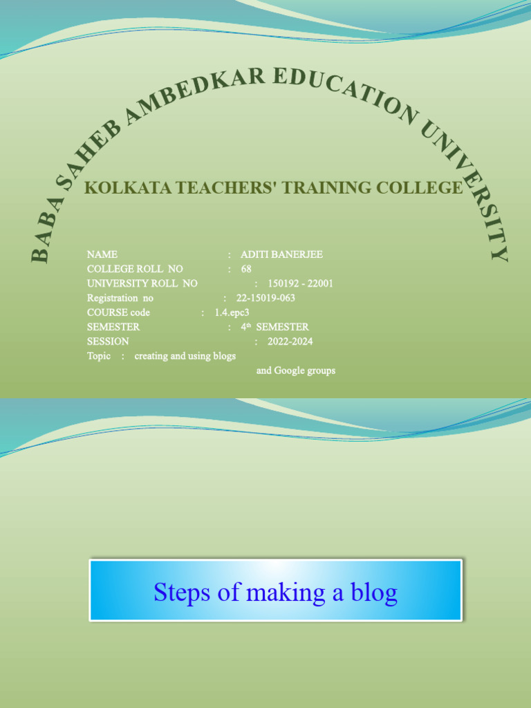 Aditi 4th Sem Project | PDF | Word Press | Gmail