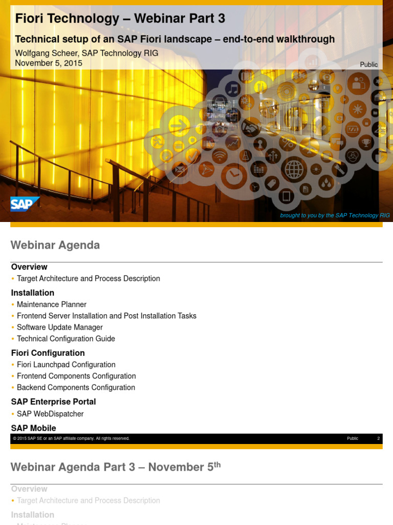 Technical Setup of An SAP Fiori Landscape Part 3 | PDF | Mobile App | Public Key Certificate