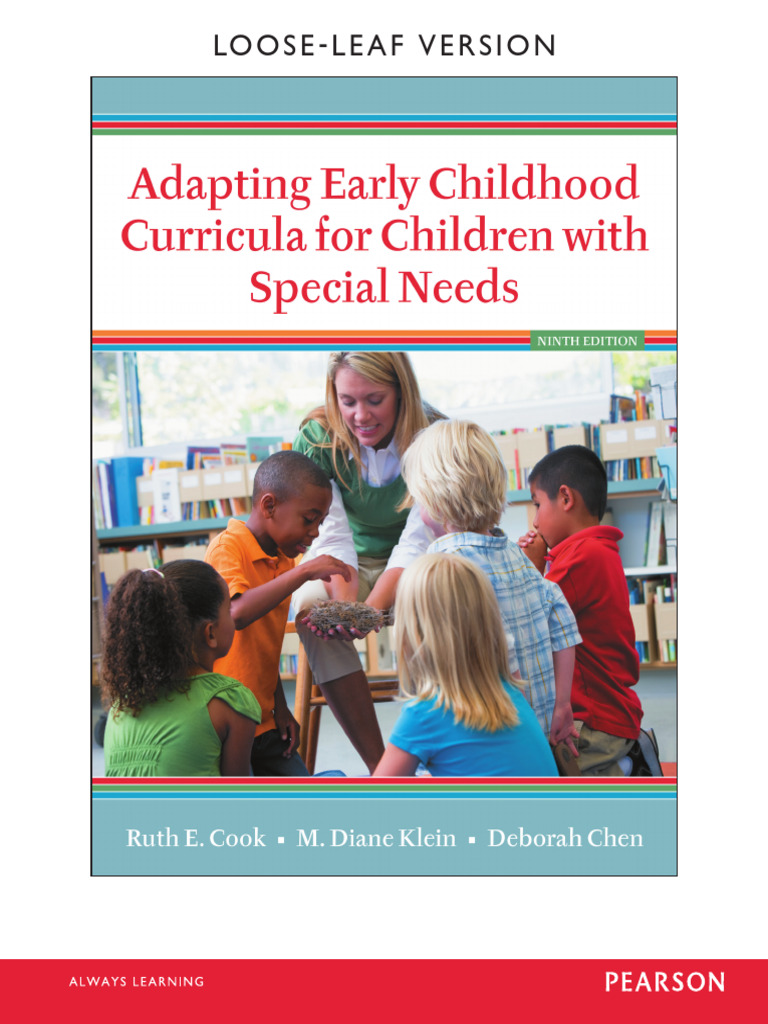 Adapting Early Childhood Curricula For Children With Special Needs ...