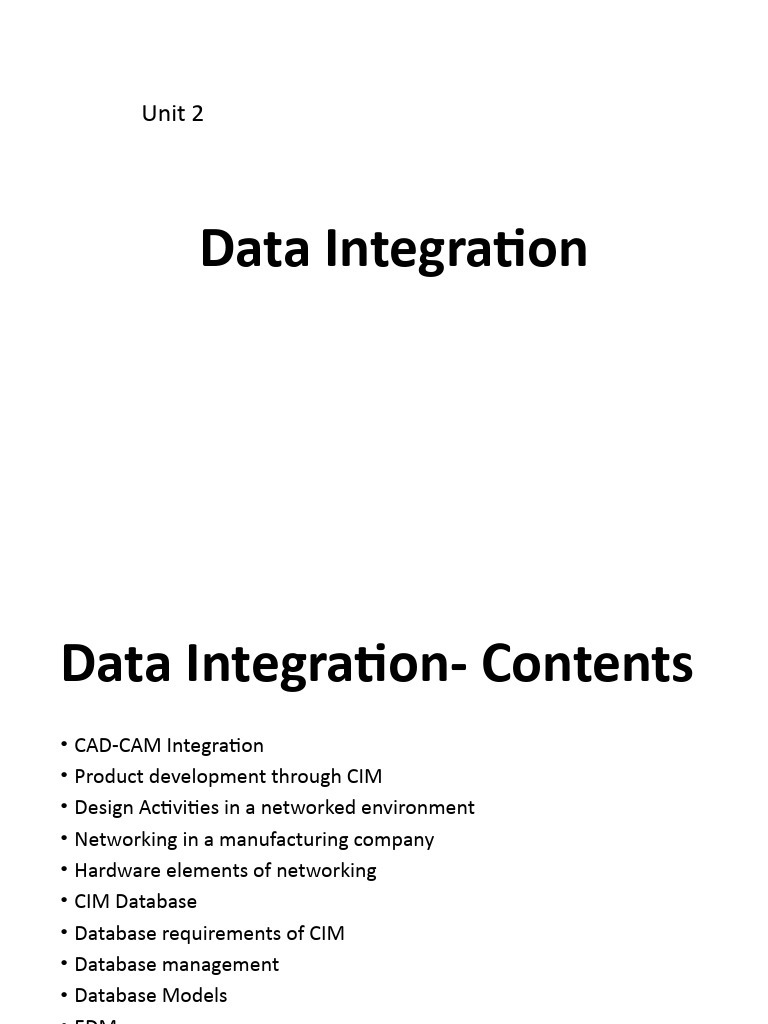 CIM Study Material - 2 - 1723228767083 | PDF | Computer Network ...