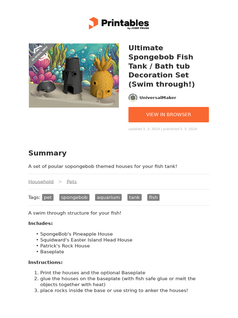 749476-ultimate-spongebob-fish-tank-bath-tub-decoration-set-swim ...