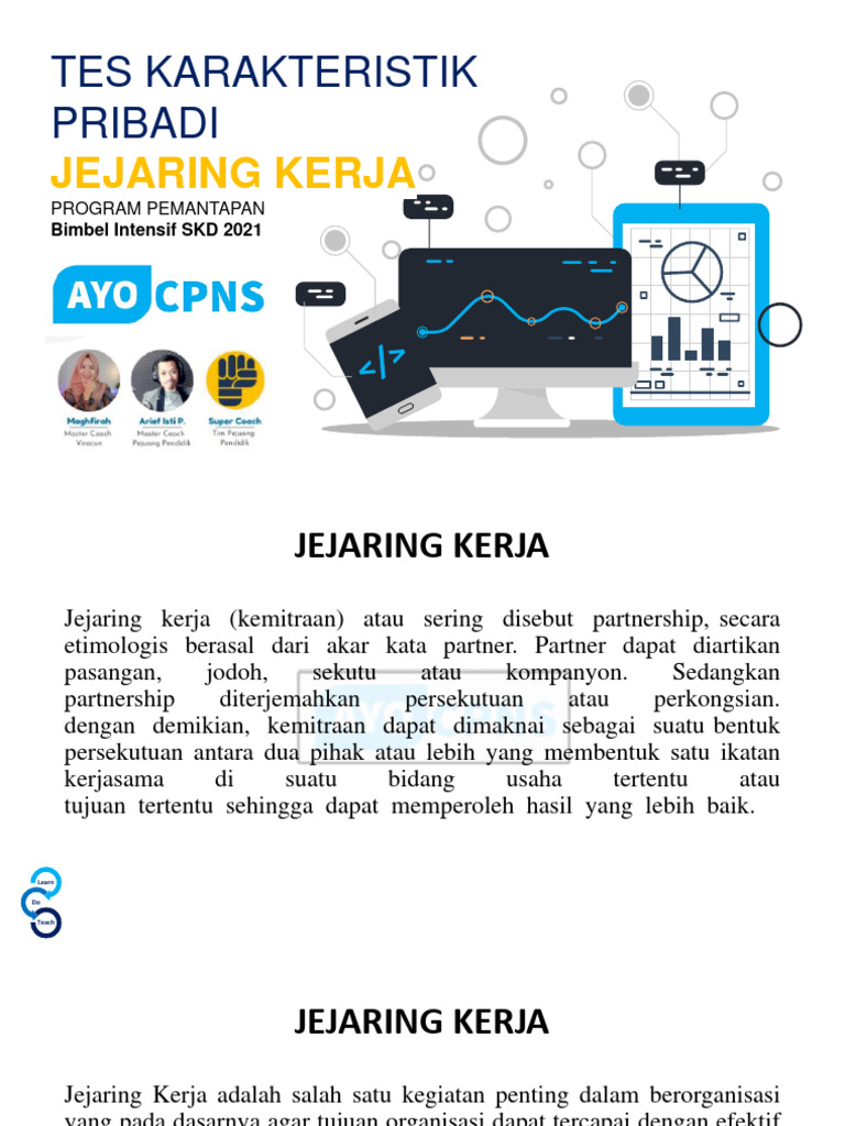 Jejaring Kerja: Prinsip dan Tips Efektif | PDF | Karier & Perkembangan