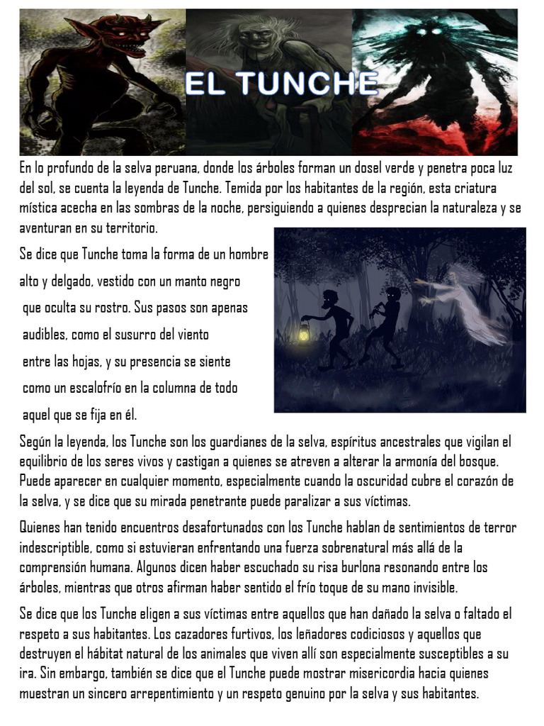 El Tunche | PDF | Poesía