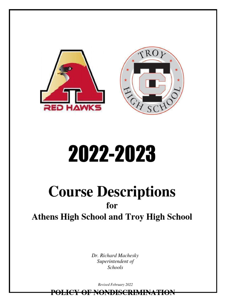 2022-2023 High School Course Guide | PDF | World Wide Web | Internet & Web