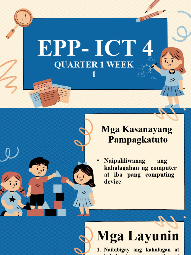 Epp - Ict 4 - Q1 - Week1 | PDF