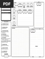 Mothership Character Sheet v5.12 | PDF