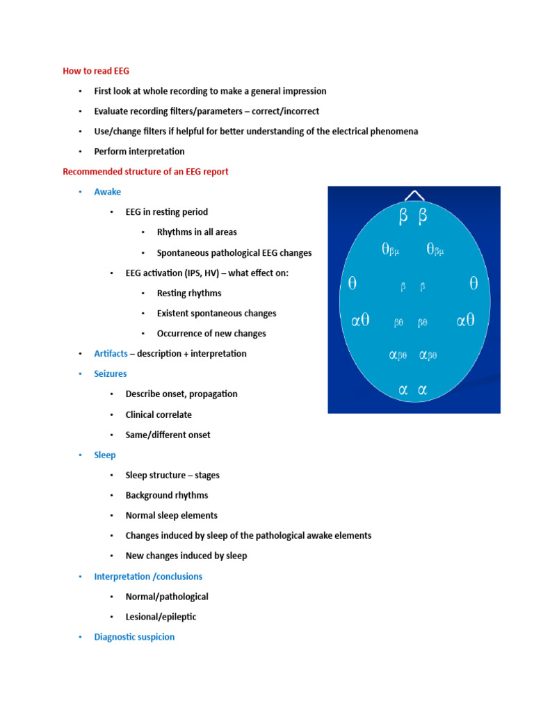 How To Read EEG DC | PDF