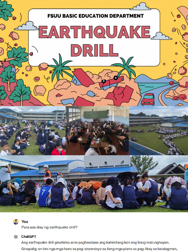 Earthquake Drill | PDF