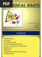 Bio-Medical Waste Segregation Chart | PDF