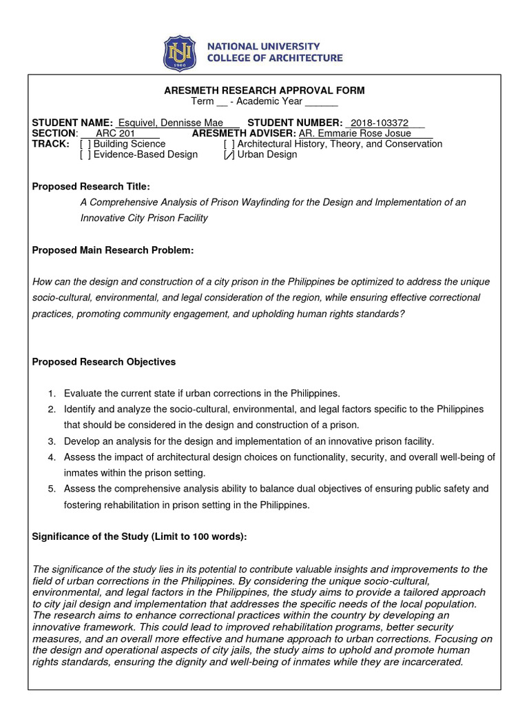 Innovative City Prison Design Study | PDF | Prison | Rehabilitation ...