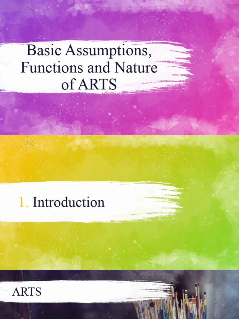ARtAPP Chapter 1 Lesson 2 | PDF | Psychological Concepts | Liberal Arts Education