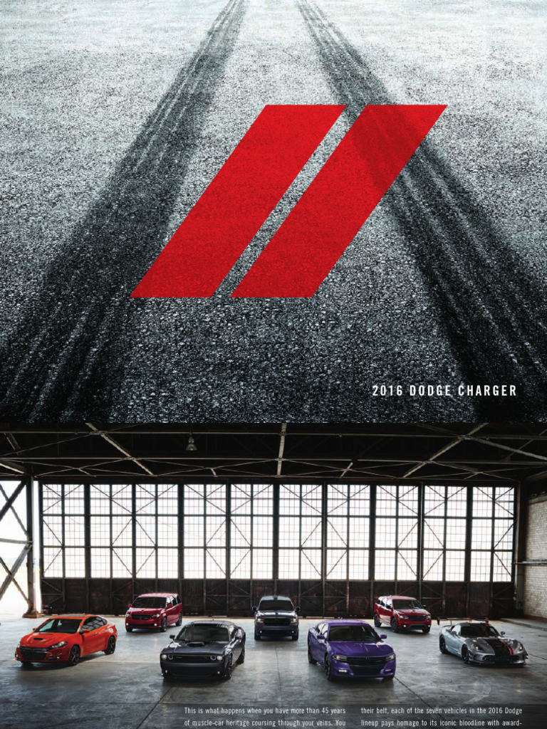 Dodge Charger 2016 | PDF | Automotive Industry | Vehicle Technology