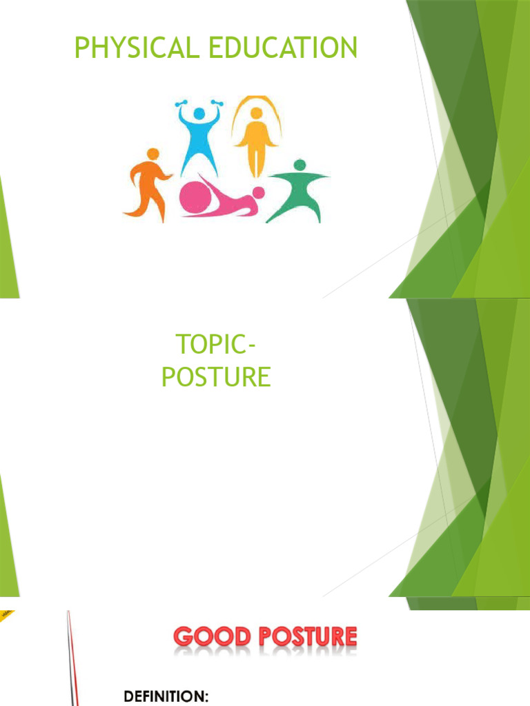 Physical Education - Posture | PDF | Hygiene | Knee
