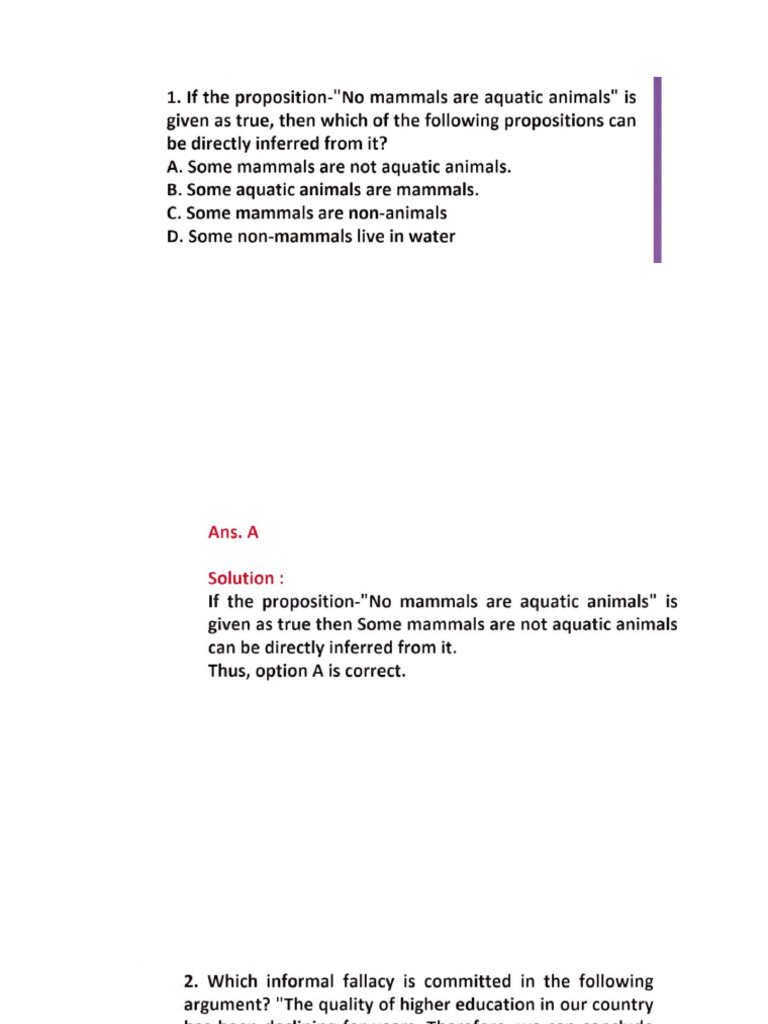 Logical Reasoning PYQ's | PDF