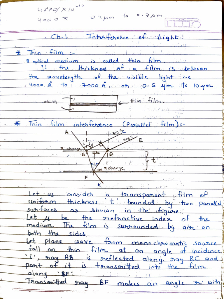 Physics - Unit 1 | PDF