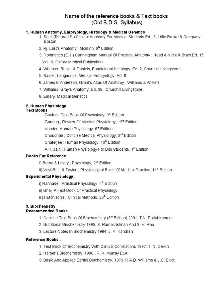 Essential BDS 1st Year Textbooks | PDF | Periodontology | Prosthodontics