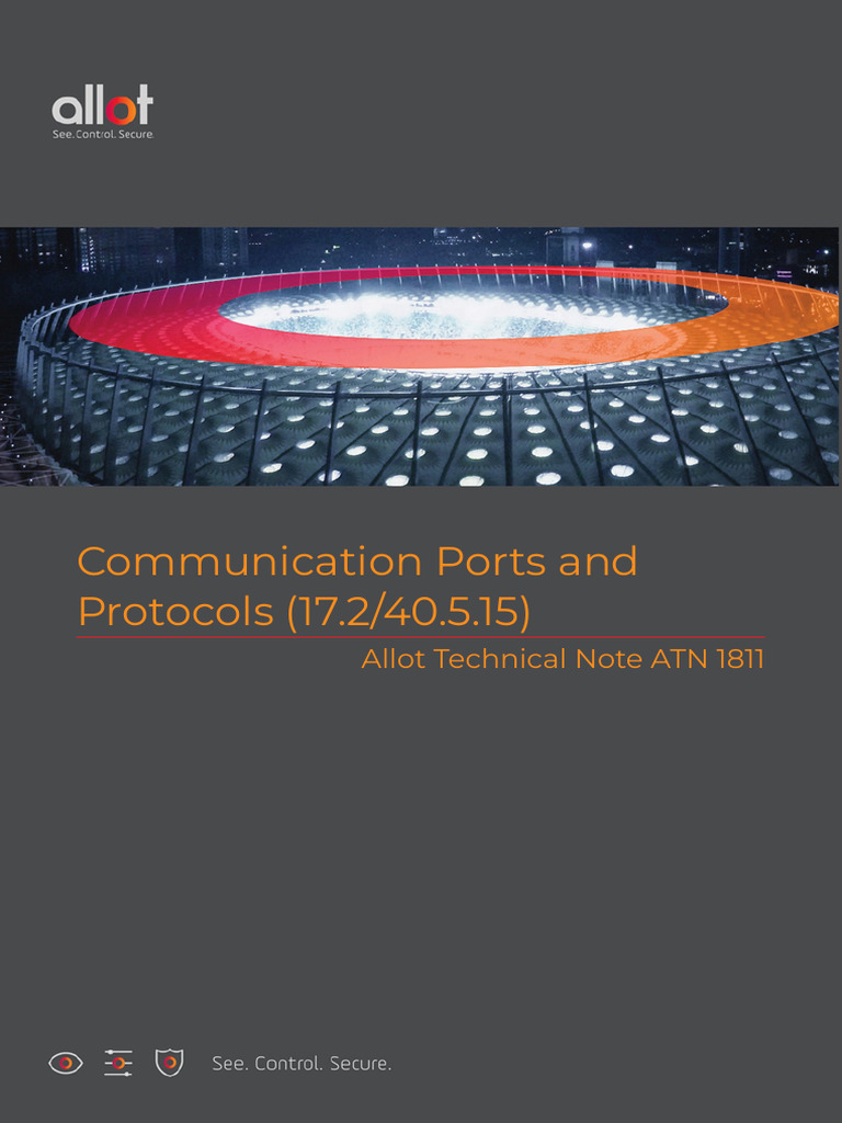 1811 Communication Ports and Protocols-40!5!15-2023!11!28-En | PDF | Port (Computer Networking ...