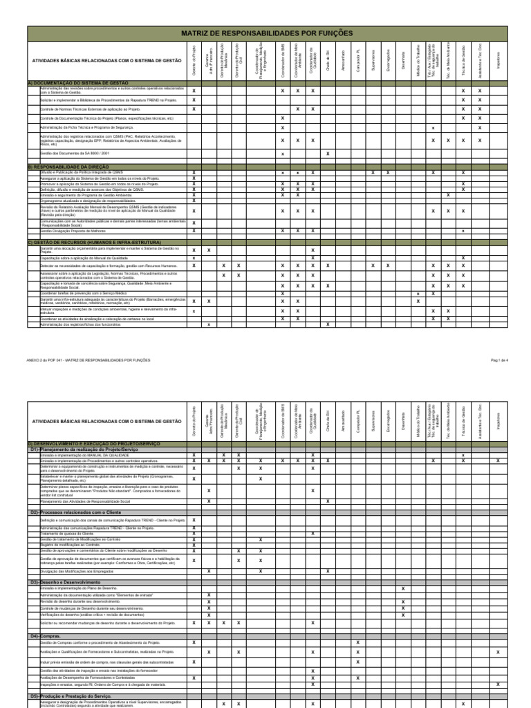 Form_08 - Matriz de responsabilidades | PDF | Gestão de recursos ...