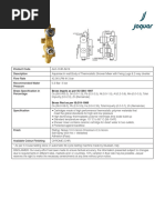 Jaquar ALD-CHR-783N Shower Mixer Specs | PDF