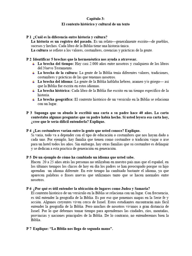 Hermeneutica 1 Capítulo 3 | PDF | Pablo el apóstol | Biblia