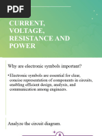 Electricity Class 10 Formulas | PDF