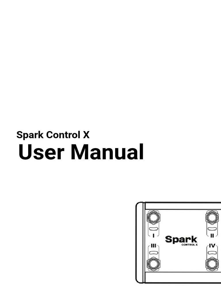 Spark Control X User Manual | PDF | Computing