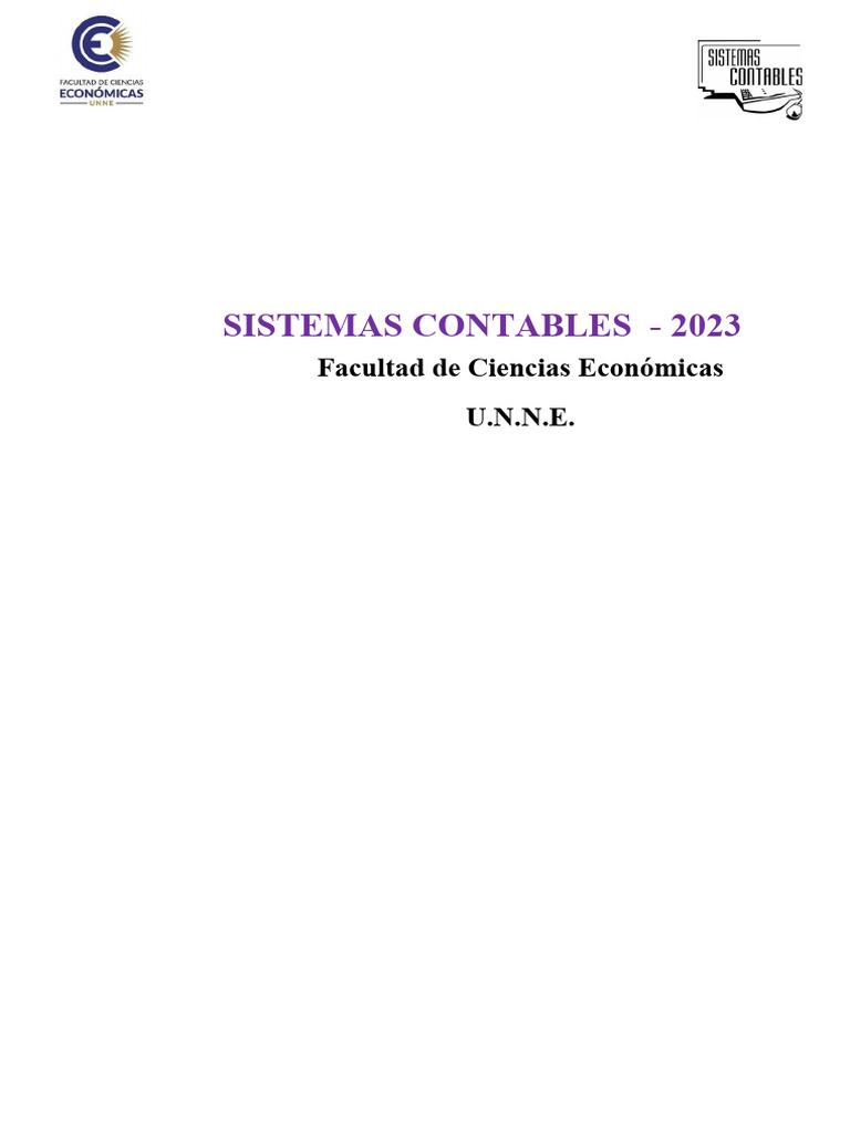 Sistemas Contables 2023 - Regímenes de Cursado | PDF | Contabilidad ... Sistemas Contables 2023 - Regímenes de Cursado | PDF | Contabilidad ...