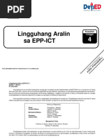 Final EPP Quarter 1 ICT | PDF