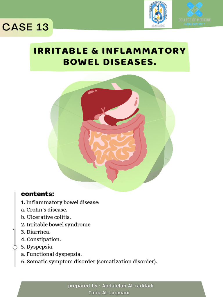 Ibd & Ibs | PDF | Ulcerative Colitis | Inflammatory Bowel Disease