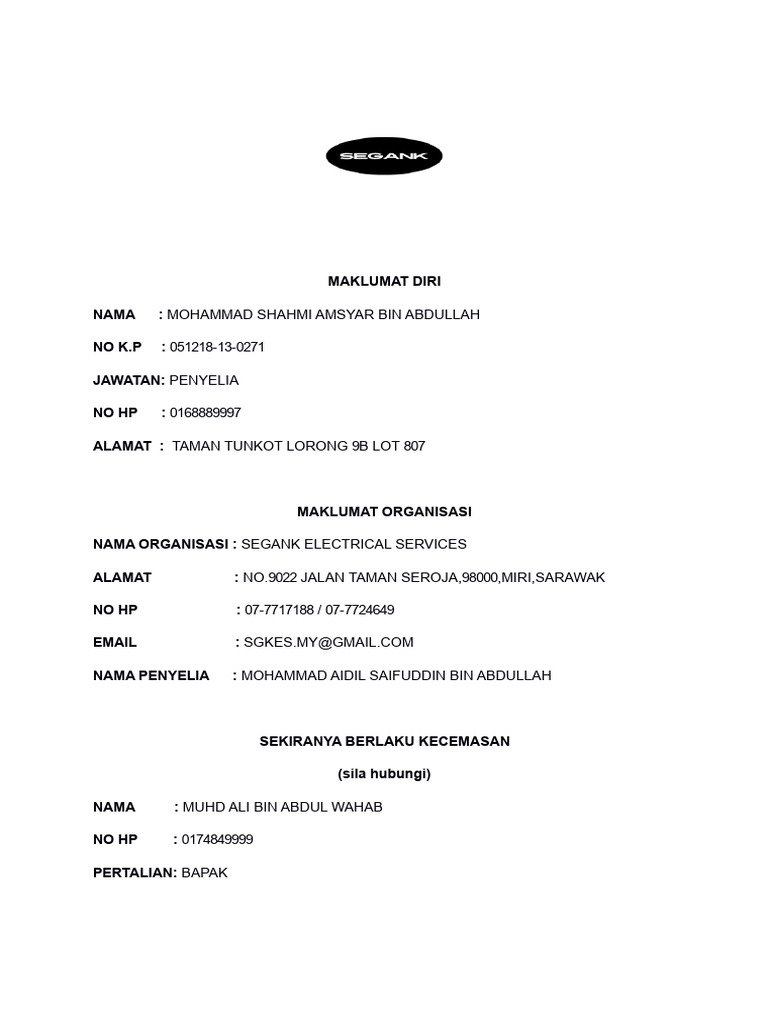 Buku Log Aidil 4 | PDF