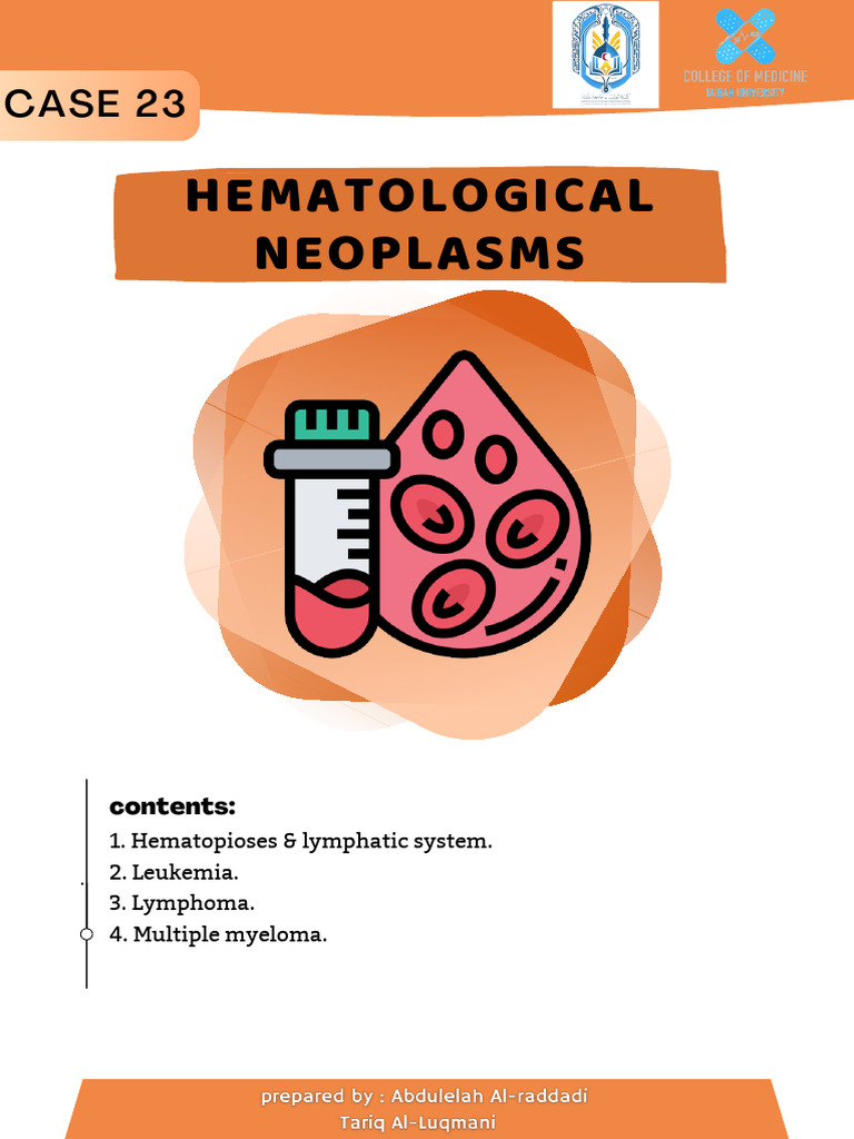Hematological Neoplasms | PDF | Lymphoma | Leukemia