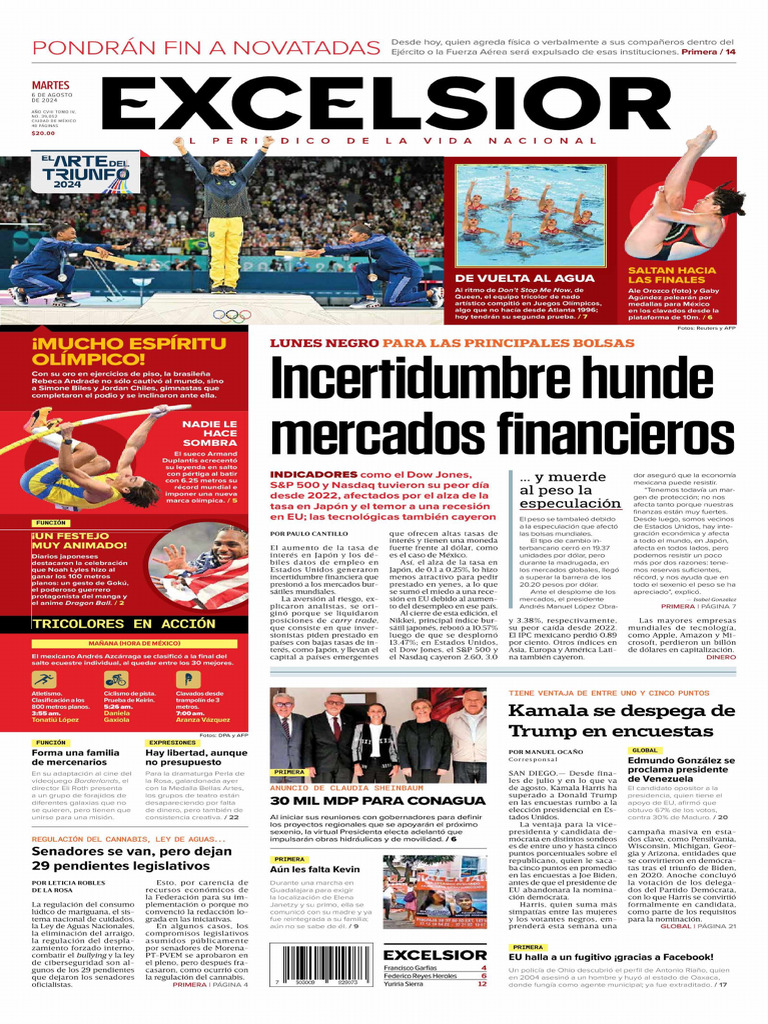 EL EXCELSIOR | PDF | Organizaciones relacionadas con el gobierno ...