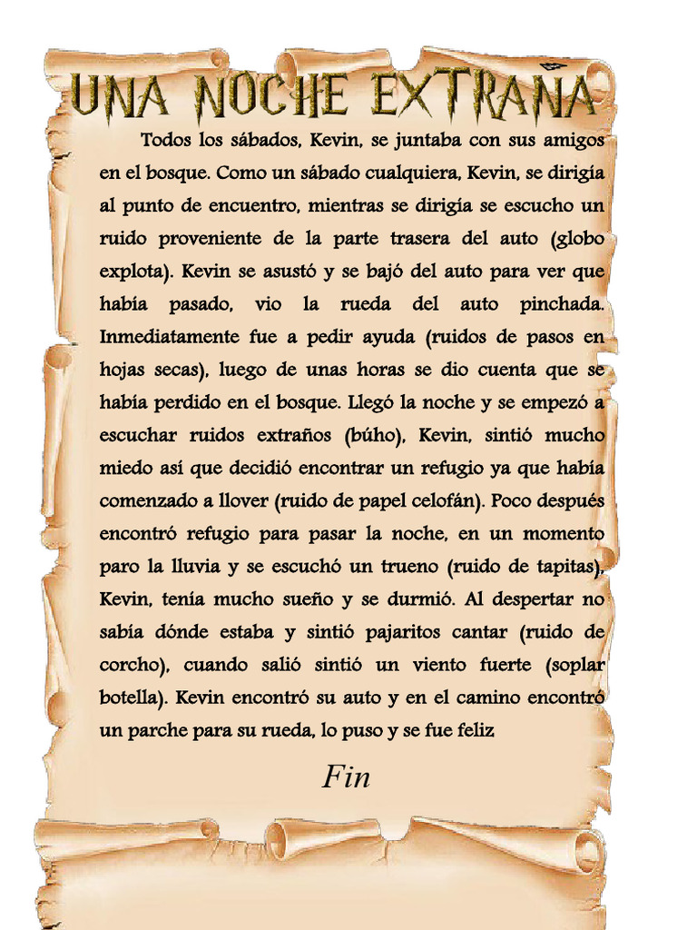 Aventura de Kevin en el bosque | PDF