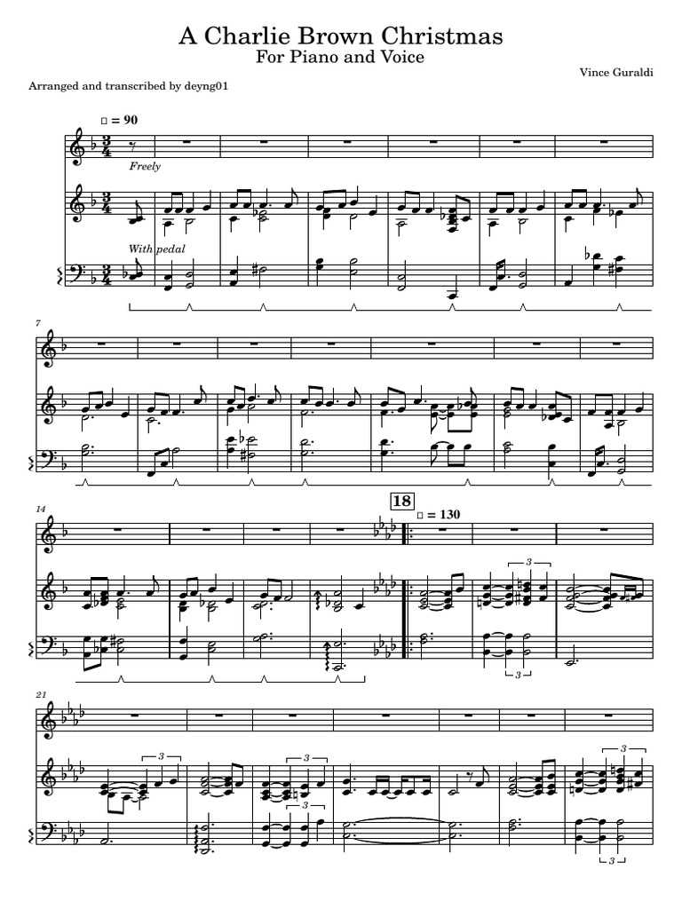 A Charlie Brown Christmas | PDF