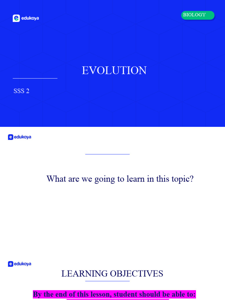 Evolution | PDF | Evolution | Natural Selection