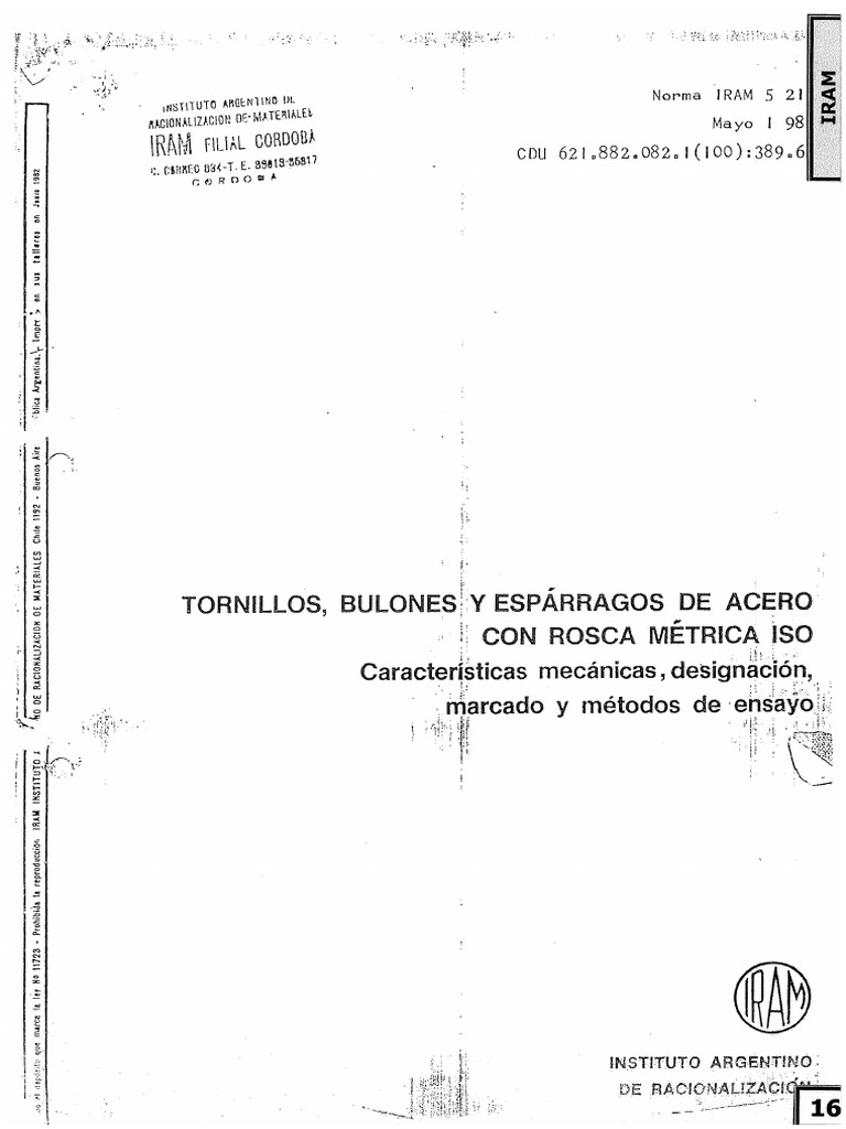 Iram 5214 (May-81) PDF | PDF