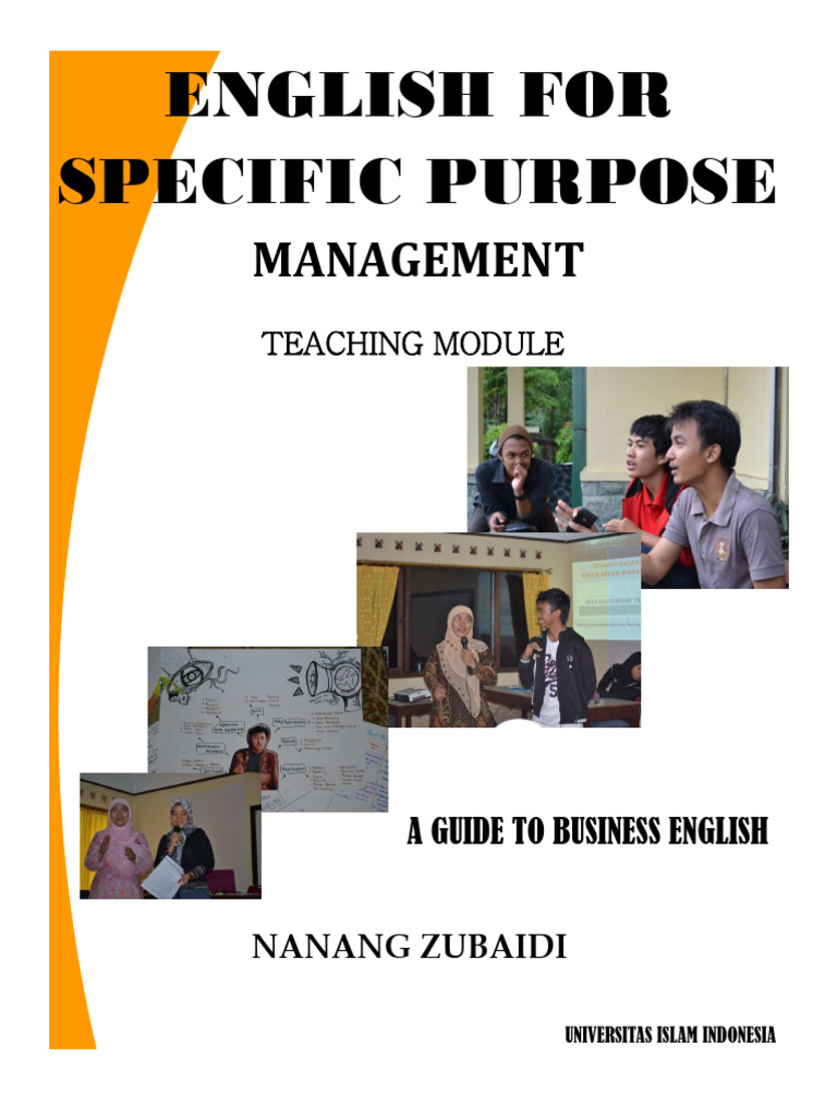 English For Specific Purpose Management | PDF | English Language ...